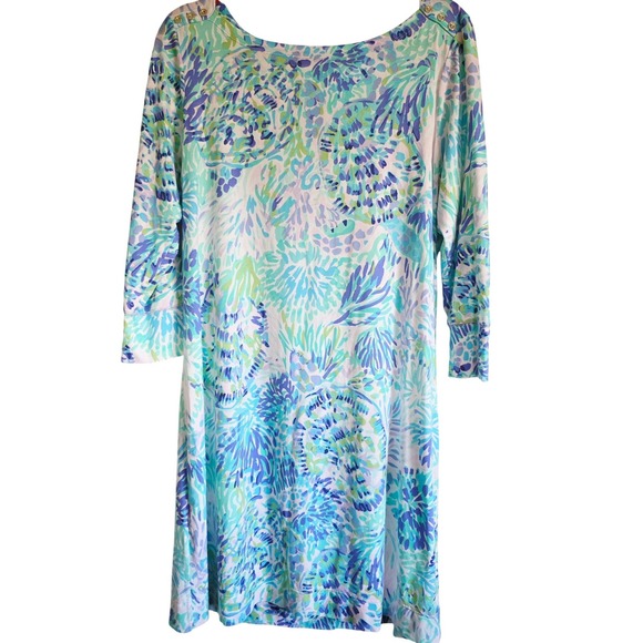 Lilly Pulitzer | Dresses | Lilly Pulitzer Xl Long Sleeve Quincy Shell ...